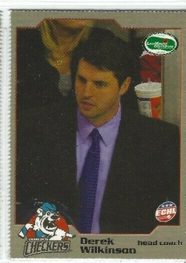 Derek Wilkinson 2006-07 Charlotte Checkers (ECHL) | eBay