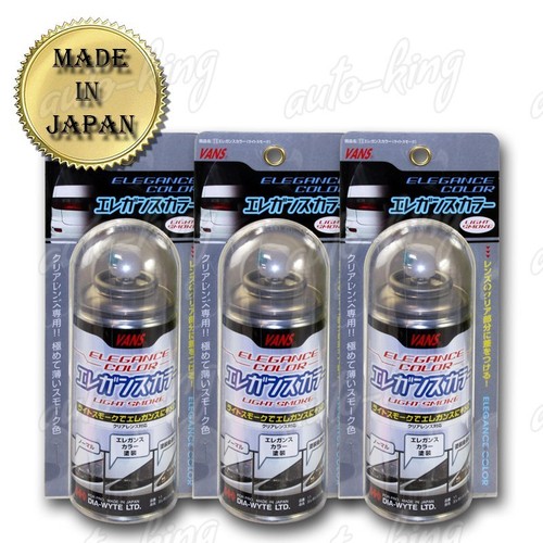 3 X VANS 130ML Tail/Bumper/Corner/Head Light/Smoke Lens Paint Spray ...