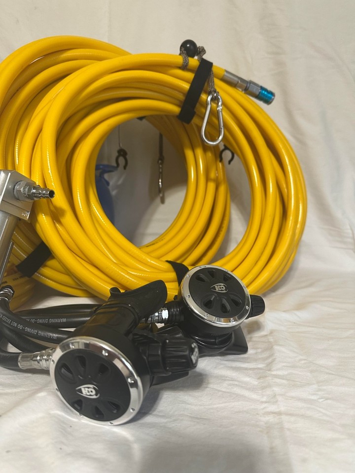 Hookah Diving 120 V compressor 2 Diver/2-gallon aluminum tank 100 ...