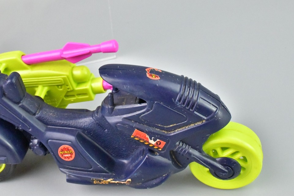 GI Joe Ninja Lightning Vehicle Motorcycle Complete 1993 Vintage 3.75 ...