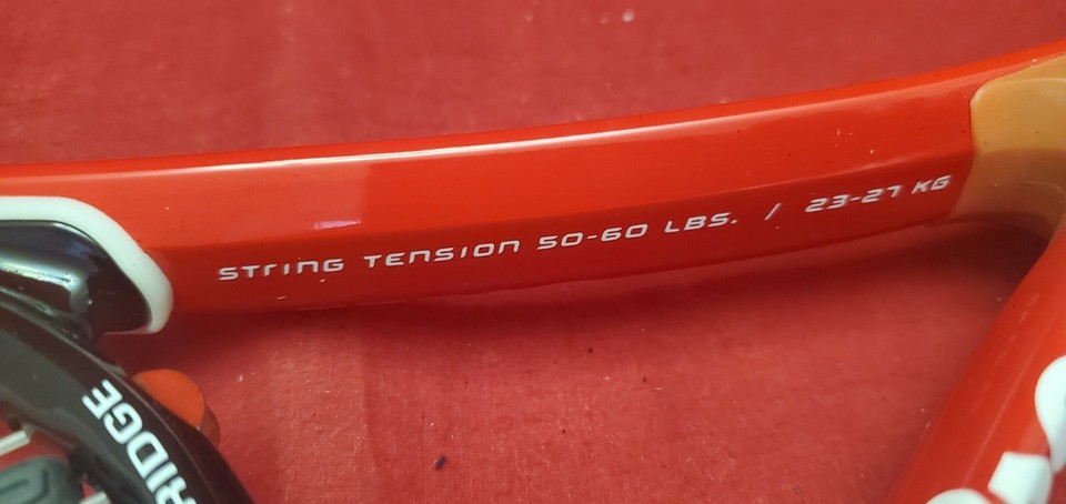Wilson Impact Titanium Tennis Racket Racquet Red L4 - 4.5 | eBay