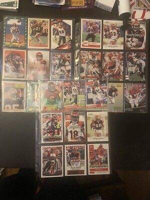 Cincinnati Bengals 35 Card Lot. Classic cards Modern Cards and Rookie ...