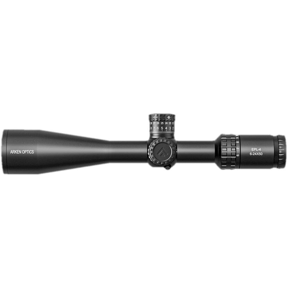 Arken Optics EPL4 6-24x50 FFP Illuminated VHR MOA Reticle with Zero ...