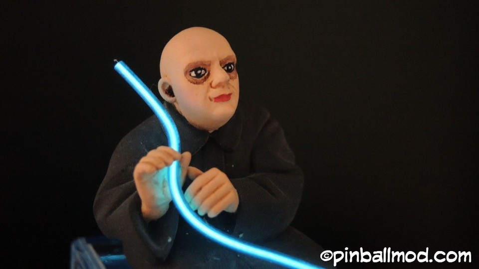 THE ADDAMS FAMILY PINBALL - UNCLE FESTER [flipper mod] | eBay