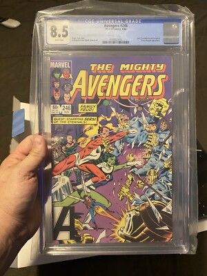 Avengers #246 CGC 8.5 August 1984 White Pages Comic Book. | eBay