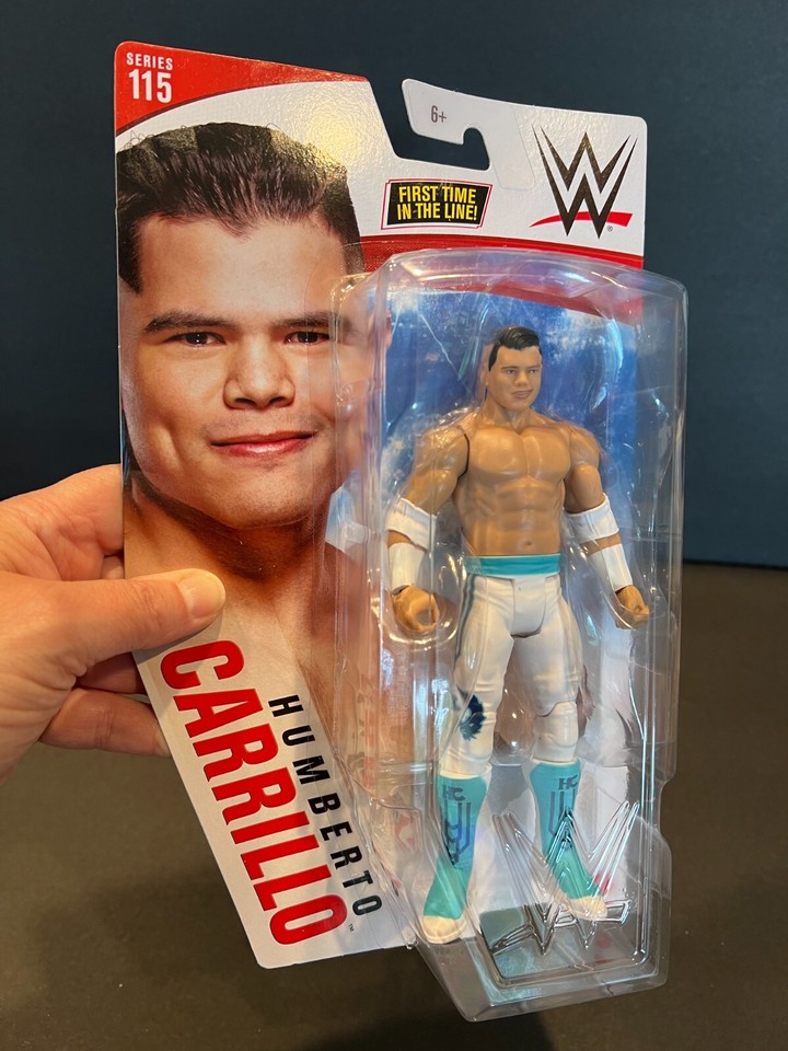 WWE Humberto Carrillo Chase White Series 115 Basic Action Figure NIB ...