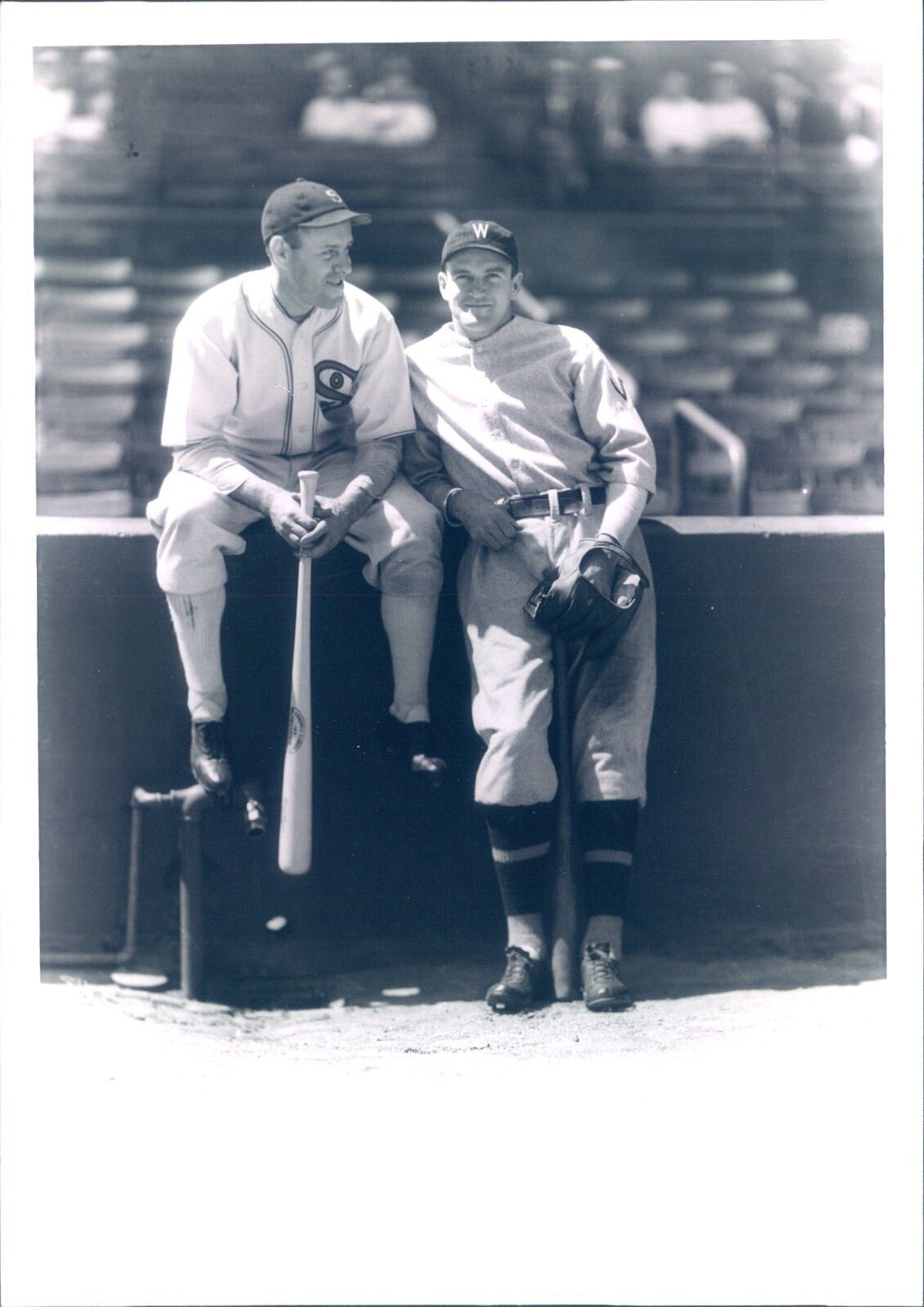 HY2-23 1930's MLB White Sox Senators Joe Cronin Lew Fonseca ORIG 5x7 ...