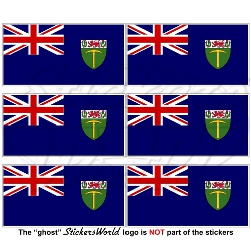 RHODESIA Southern Rhodesian Flag 1923-1964 40mm (1,6") Vinyl Stickers ...