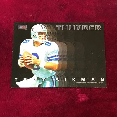 1993 Skybox Thunder & Lightning TROY AIKMAN/MICHAEL IRVIN #TL6 Cowboys ...