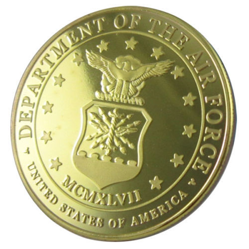U.S. United States | Air Force Space Command | Gold Plated Challenge ...