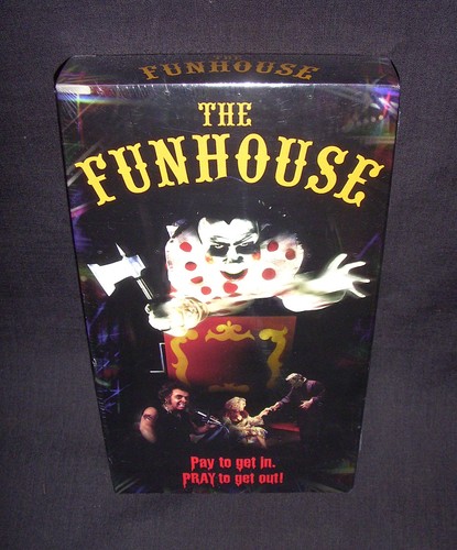 THE FUNHOUSE VHS TAPE TOBE HOOPER CULT CLASSIC EXCELLENT NEW & SEALED ...