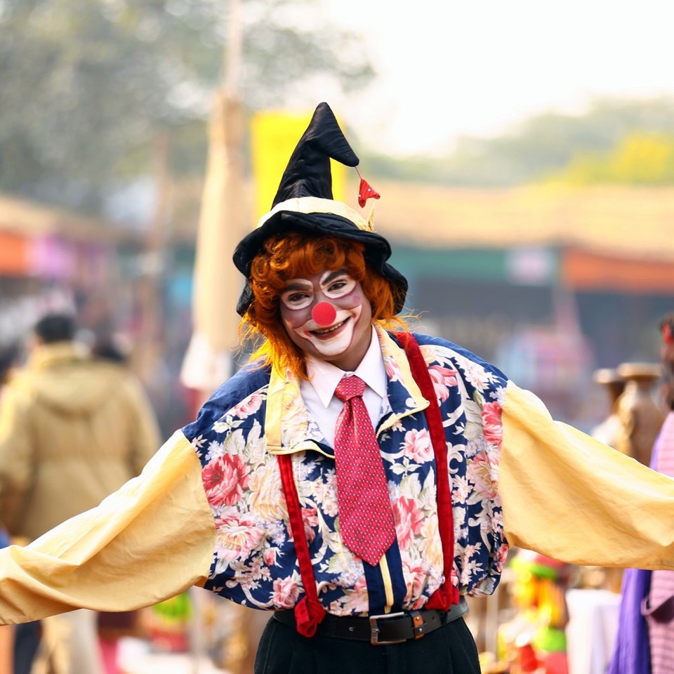 40pcs Funny Sponge Clown Professional Party Props Stage Props for ...