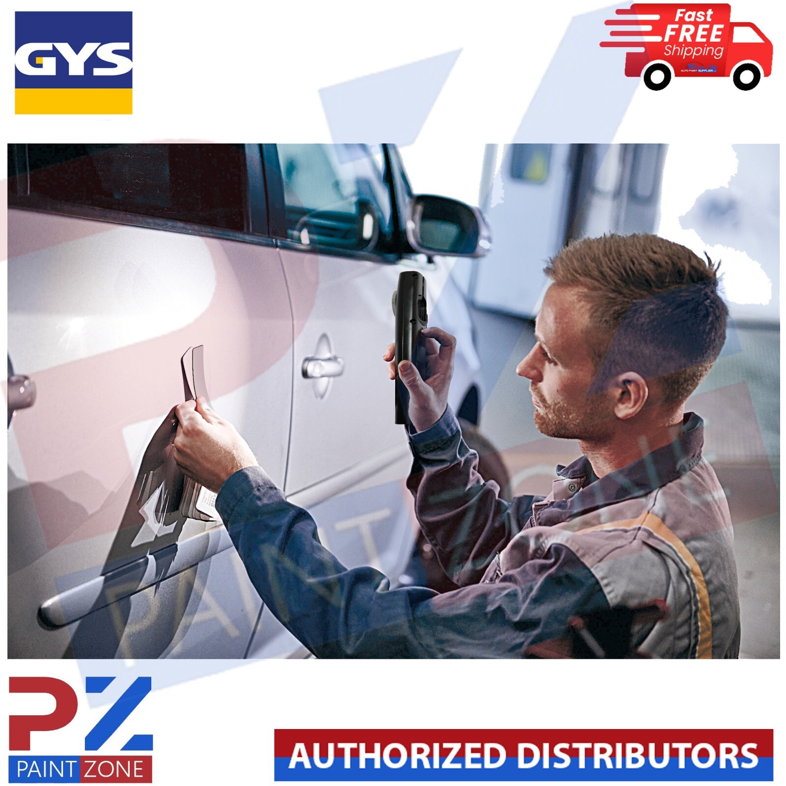 GYS Portable Suncolor LED Lamp - Black (058477) for sale online | eBay UK