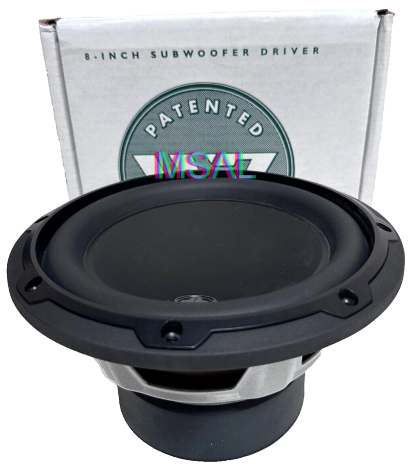 One Each NEW JL AUDIO 8W3v3-4 Subwoofer 8” 4Ohm 500 Watt BASS POWER NEW ...