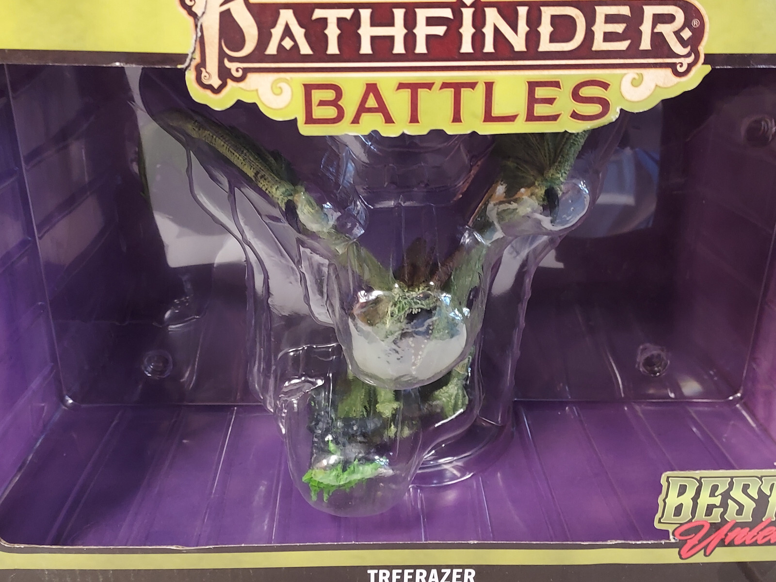 PATHFINDER BATTLES MINIATURES: BESTIARY UNLEASHED: TREERAZER PREMIUM ...