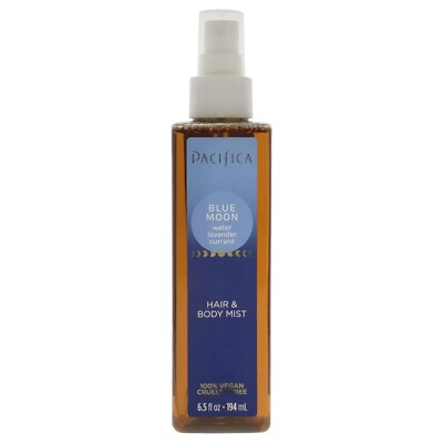 Pacifica Blue Moon All Natural Hair and Body Mist Spray 100% Vegan ...
