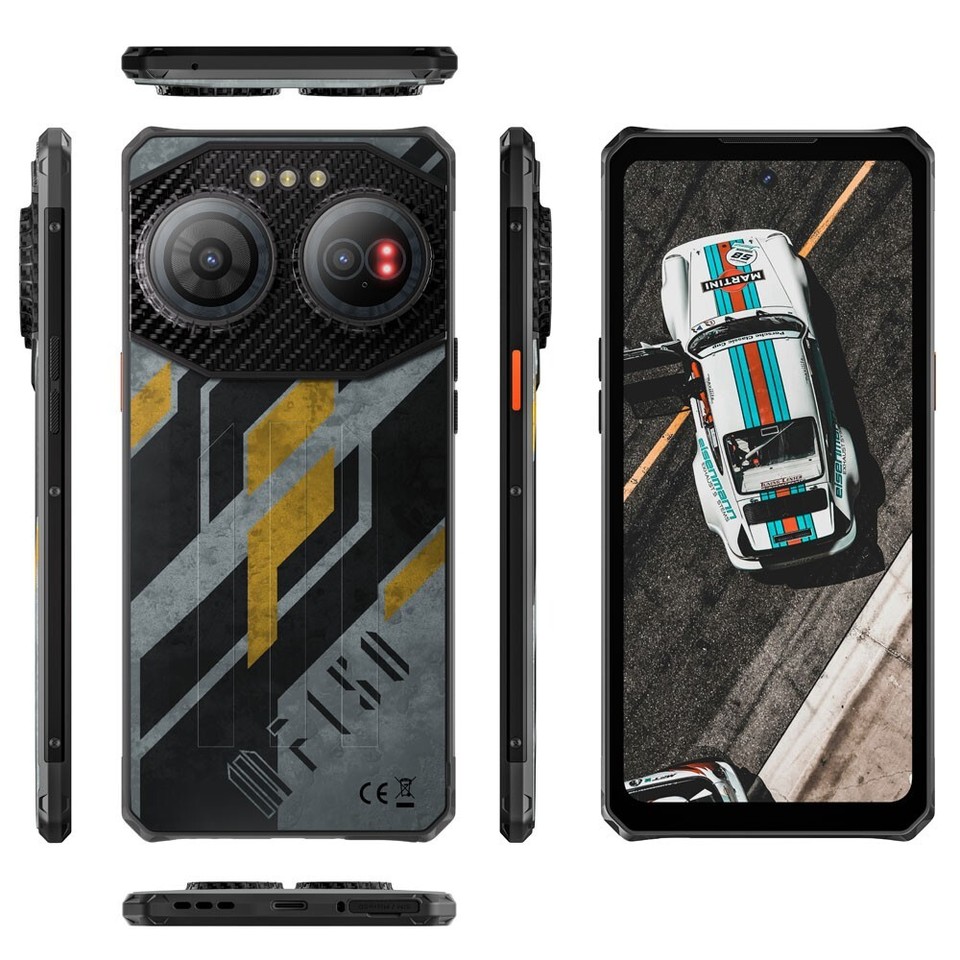 IIIF150 Air 3 Ultra Thin Rugged Smartphone 24GB+512GB Night vision Cell ...