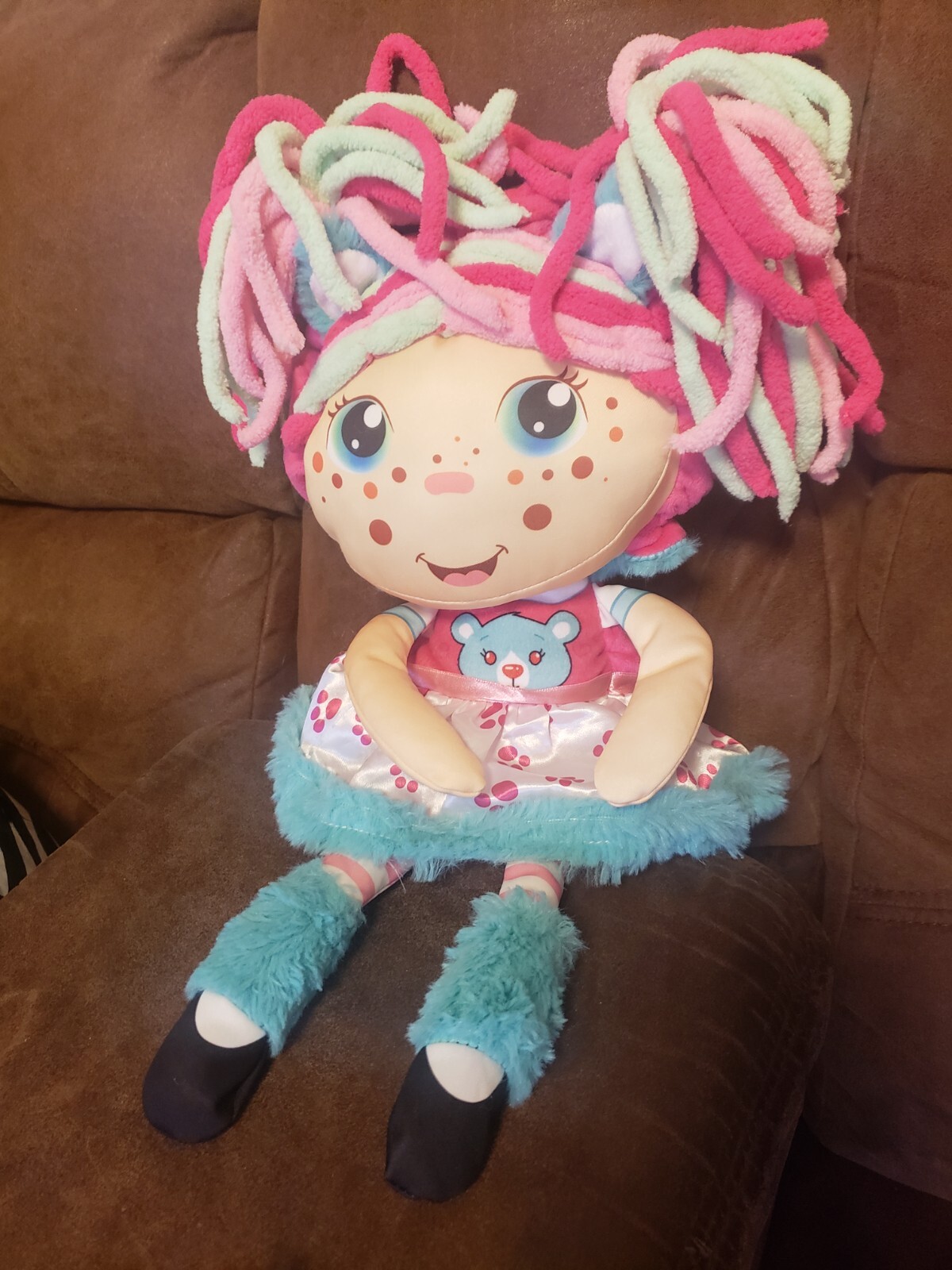 Flip Zee Girls Zoey 18" 2-in-1 Plush Doll Cuddly Soft Cloth Pink | eBay