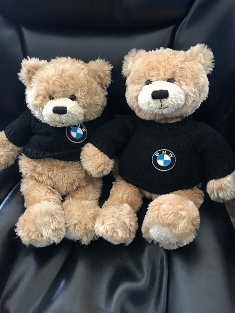 BMW Plush Two Teddy Bears Gund | eBay
