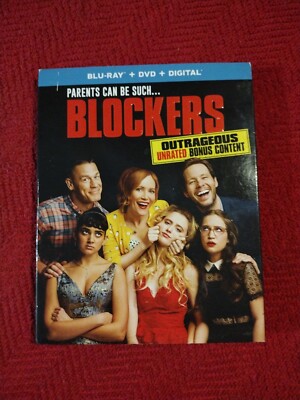 Blockers (Blu-Ray/DVD, 2018, 2-Disc Set, Unrated, No Digital, With ...