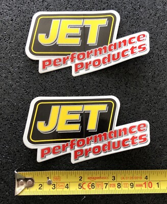 2 JET PERFORMANCE DECALS STICKERS drift overland offroad racing hotrods ...