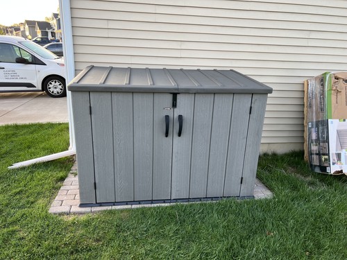 Lifetime 75 Cubic Ft. Horizontal Storage Shed for sale online | eBay