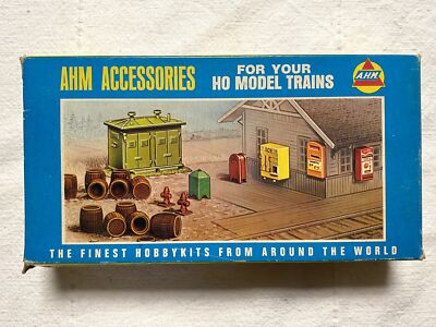AHM 1970's HO TRACKSIDE SCENIC ACCESSORIES AHM BUILDING MODEL 5874 : ...
