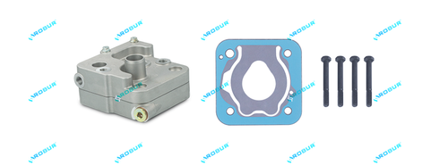 Truck Air Brake Compressor Cylinder Head for Mercedes 0001315119 / ...