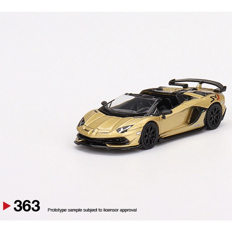 Gold Lamborghini Aventador Toy