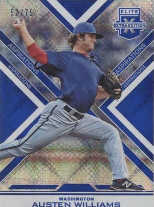 2016 Panini Elite Extra Edition - Austen Williams #139 Aspirations Blue /75 (RC) for sale online ...