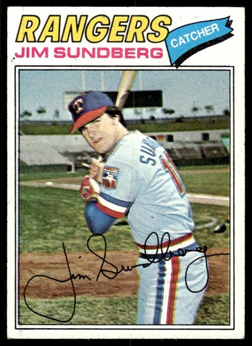 1977 Topps Jim Sundberg Texas Rangers #351 | eBay