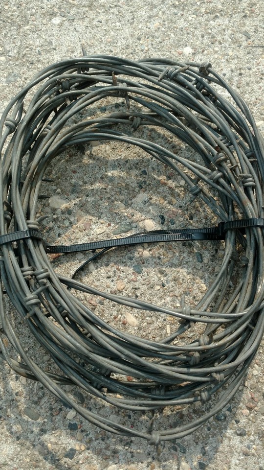 Barb Wire Western Art 12 FEET. This is real Barb wire very sharp. Like ...