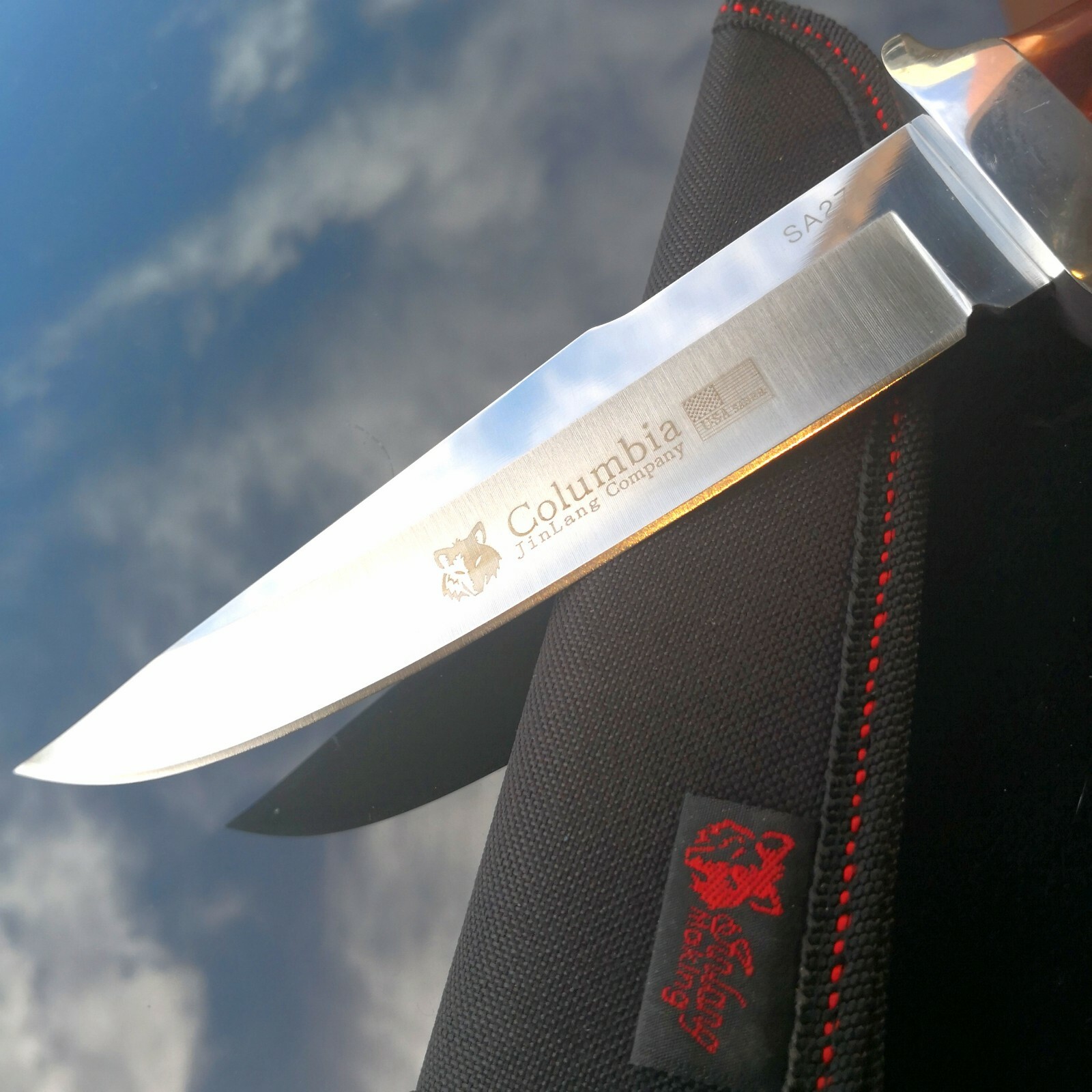 Columbia Full Tang Knife Survival Hunting Camping knife Sharp Knife | eBay