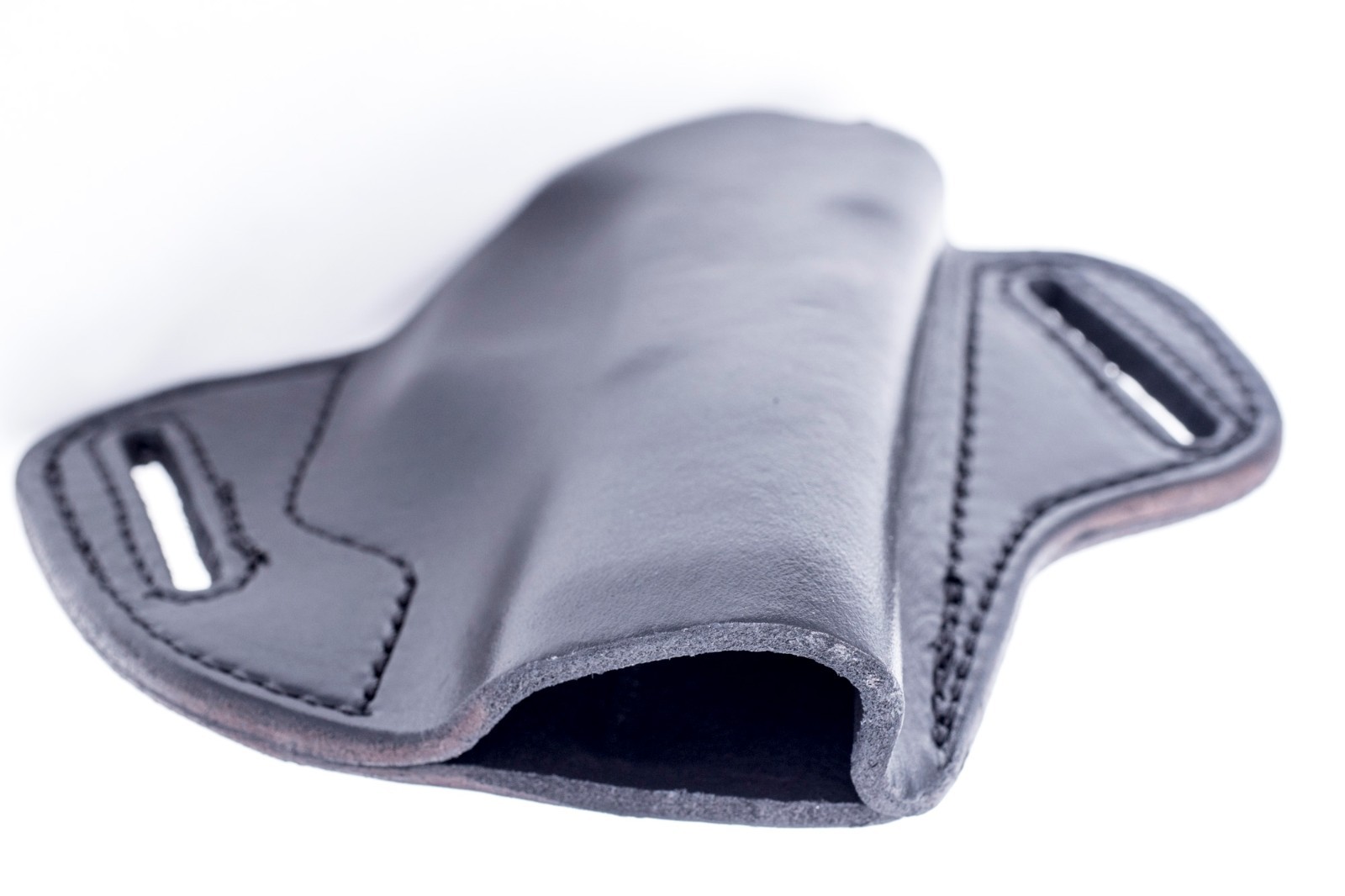 MADE IN USA | Full Grain Leather OWB Pancake Belt Holster for Glock G26 ...