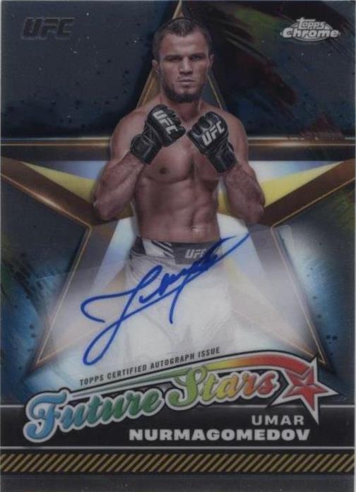 2024 Topps Chrome UFC - Future Stars Autographs Umar Nurmagomedov #FSA ...