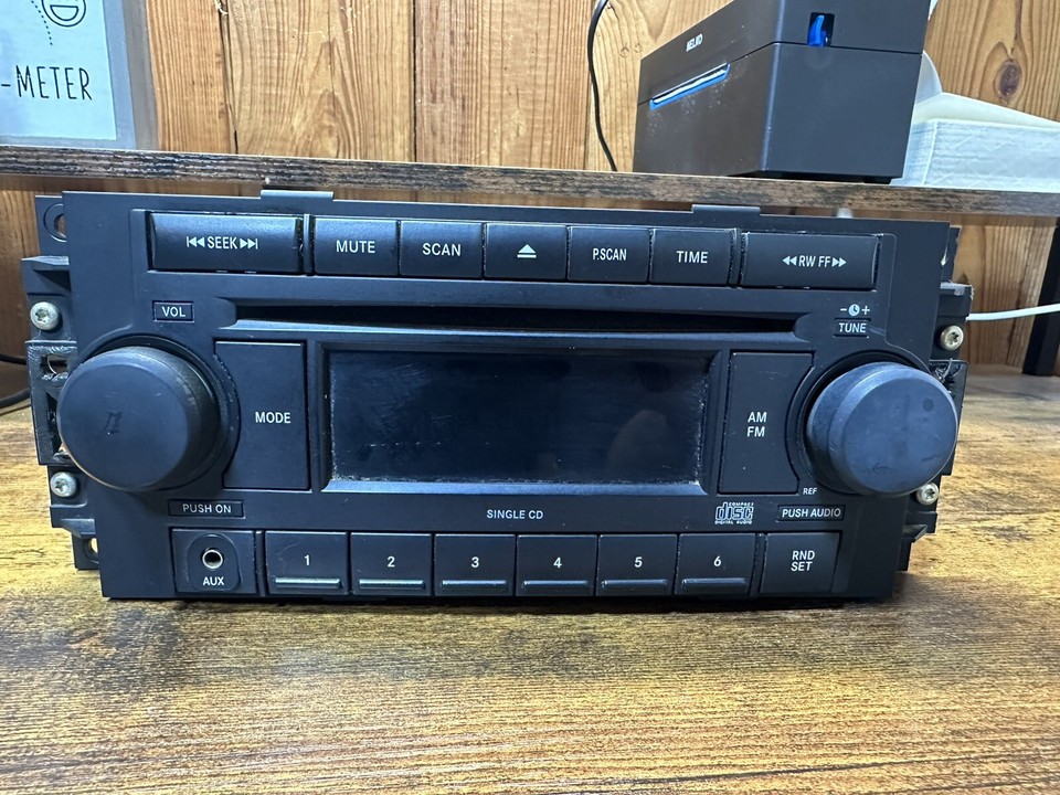 OEM FACTORY 2004 - 2010 Chrysler Dodge Jeep Ram Radio CD Mp3 w/ AUX ...