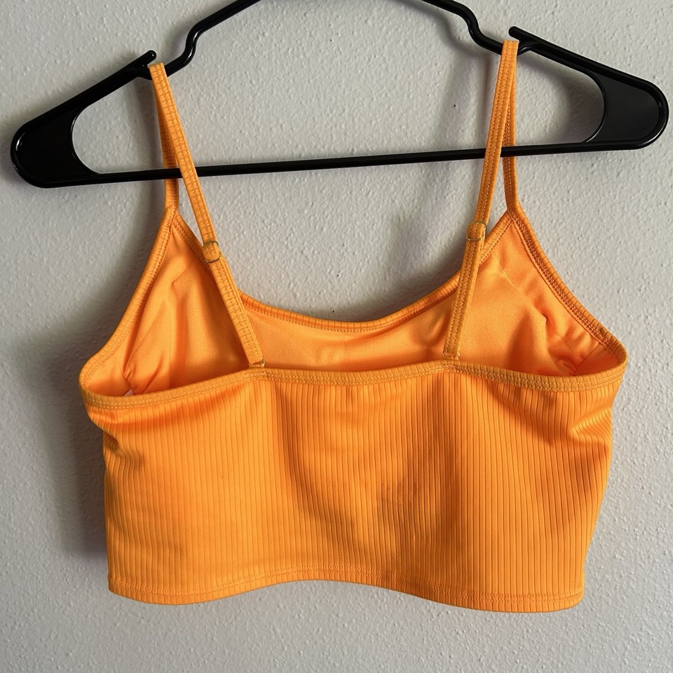 Wild Fable Bright Orange Swimsuit Bikini Top | eBay