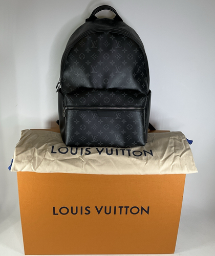 Louis Vuitton Discovery Backpack MM Black Monogram Eclipse | eBay