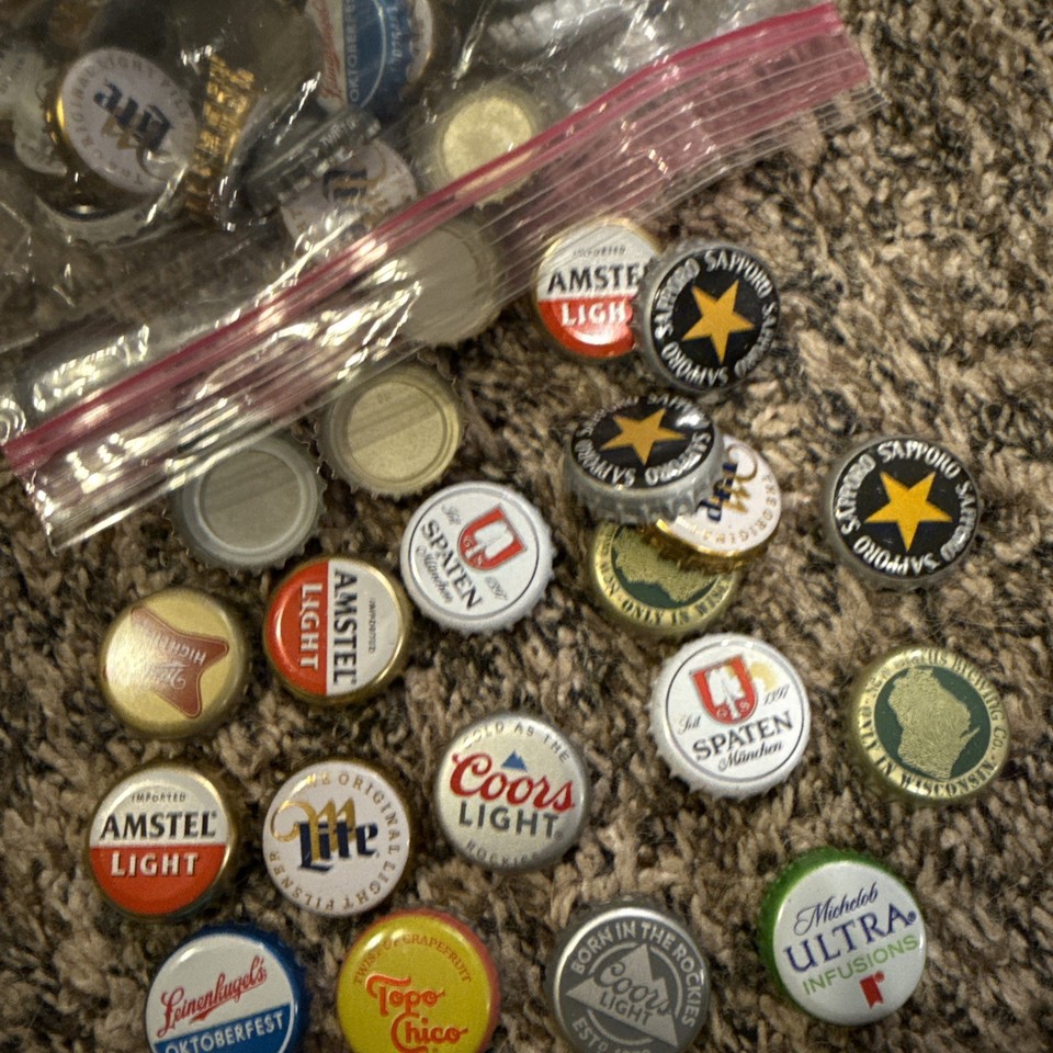 Vintage Beer Bottle Caps Variety 50+ Lot Rare | eBay