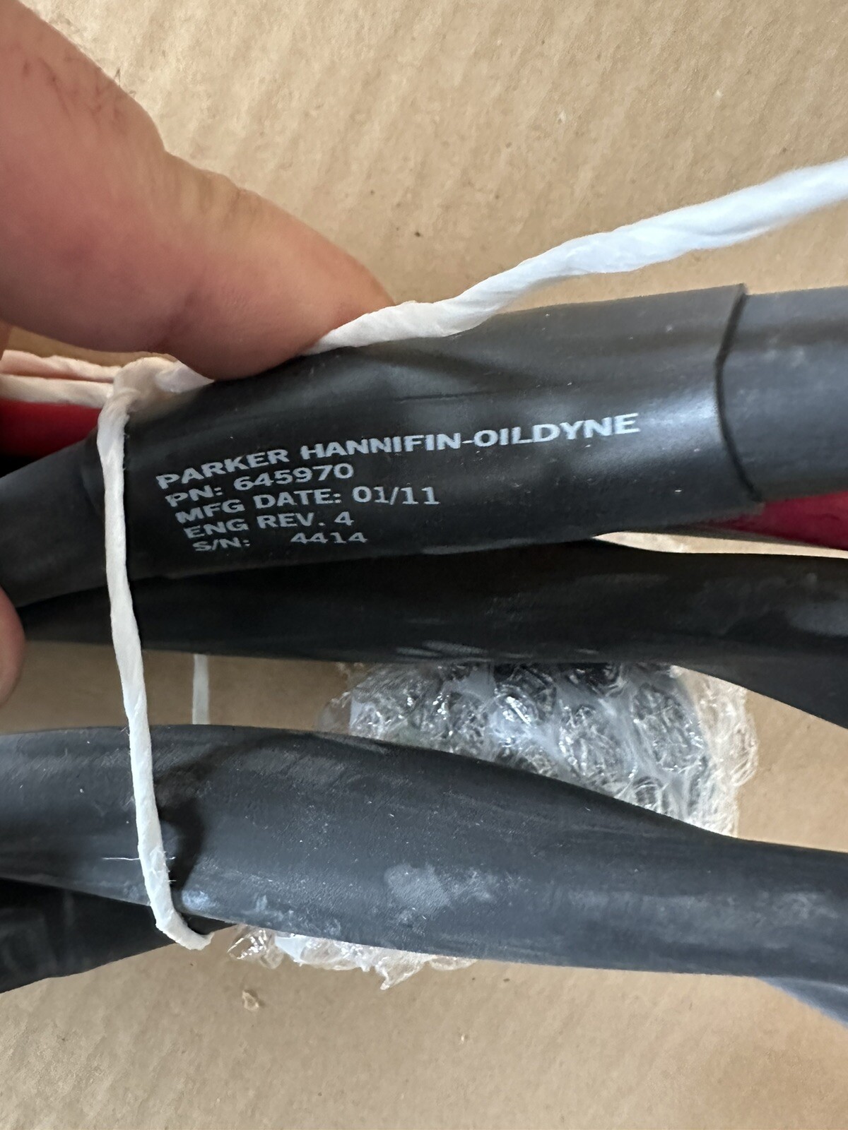 MILITARY HMMWV POWER CABLE BATTERY WIRE HARNESS 645970 6150-01-581-6704 ...