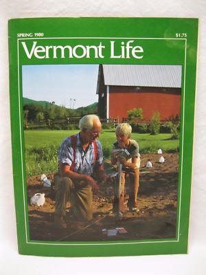 Vermont Life Magazine Spring 1980 Vtg History Richmond Springfield Back ...