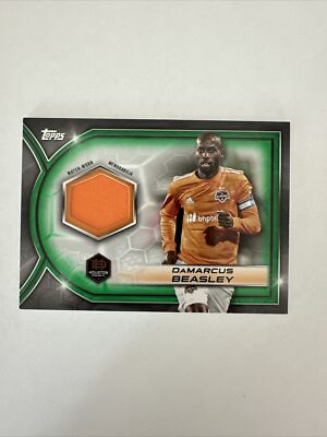 2023 Topps MLS DaMarcus Beasley Green Relic #R-DB Match Worn /99 ...
