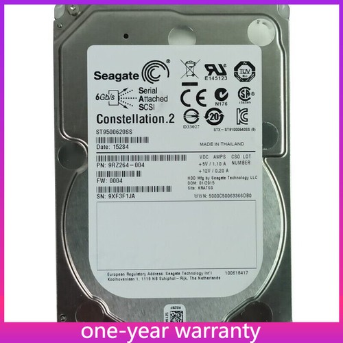 ST9500620SS Seagate Constellation.2 Internal 500GB 2.5" SAS HARD DRIVE ...