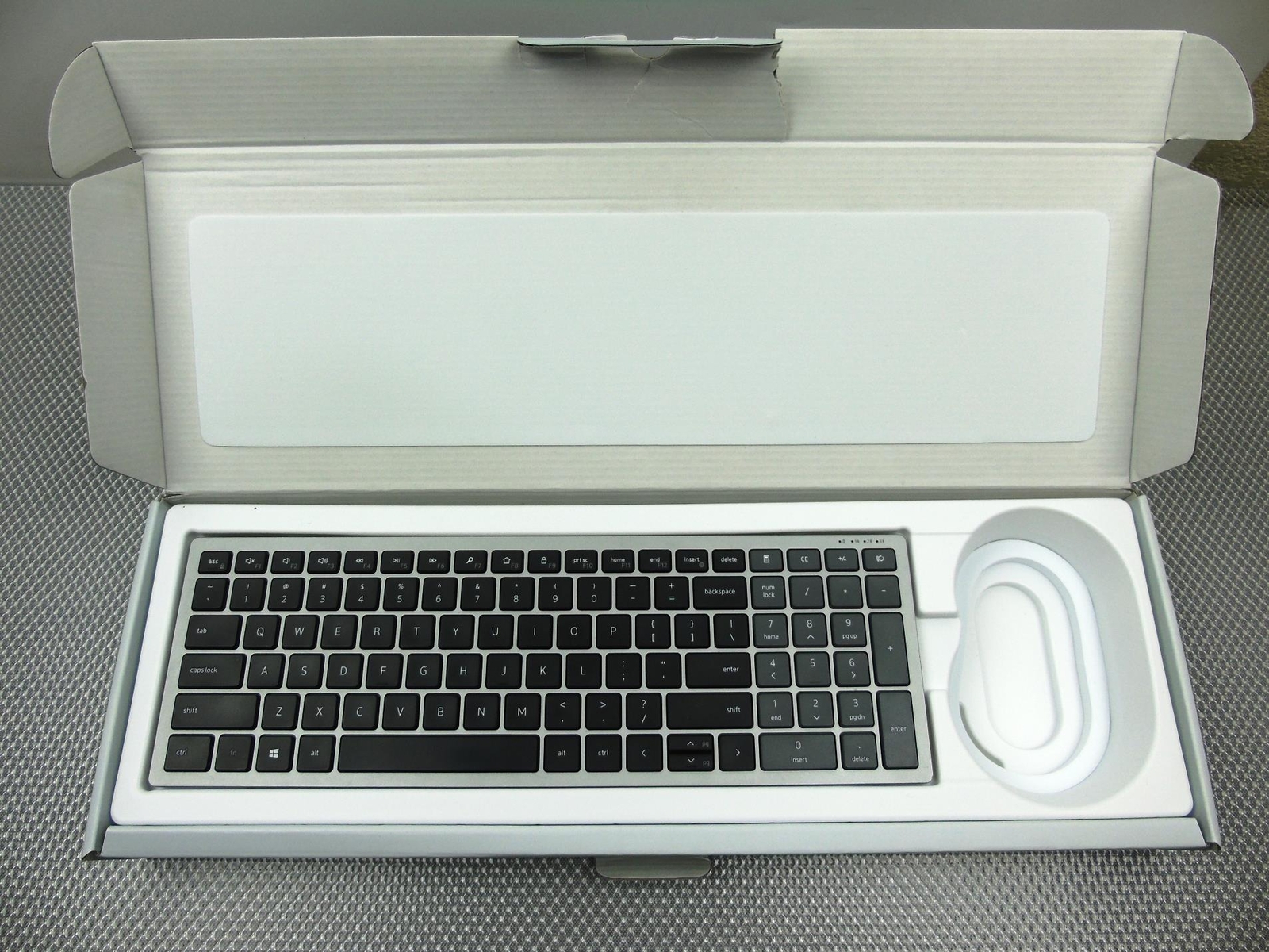 Dell KB7120Wc KM7120W 020KV Slim Wireless Keyboard (No Mouse, No ...