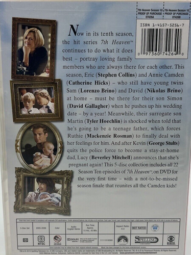 7th Heaven: The Complete Series (DVD, 2010, 61-Disc Set, Canadian) for ...