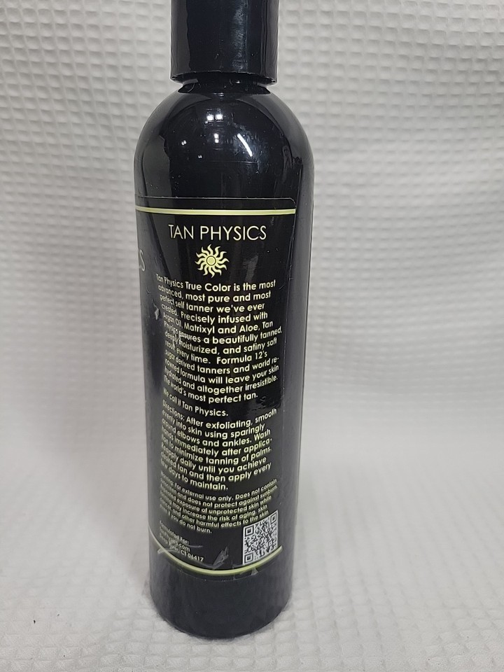 Tan Physics True Color Formula 12 Sunless Self Tanner Tanning Lotion 8 ...