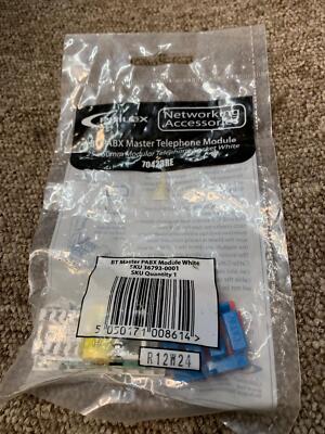 Philex 70423RE Voice Wall Outlet PABX Master BT Socket X 2 | eBay UK
