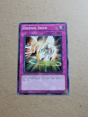 Defense Draw - 5DS3-EN038 - 1st Edition - YuGiOh-LP | eBay