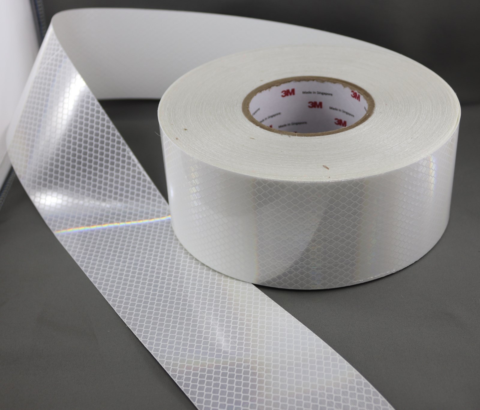 3M White (4090) Diamond Grade Class 1 Reflective Tape 75mm x 3m | eBay ...