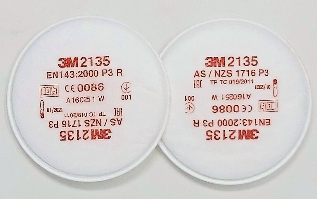 3M 2135 Filter One Pair Sealed UK Stock Same Day Dispatch New Genuine ...